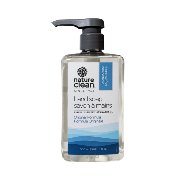 Liquid Hand Soap - 500ML - Fragrance free – Nature Clean