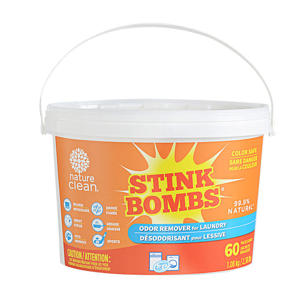 Stink Bombs - 60 pods - Fragrance Free – Nature Clean
